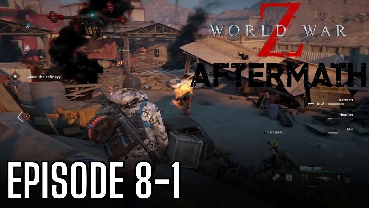 WWZ Aftermath Episode 8-1 (Co-op & Blind) w/Hazmatt - YouTube