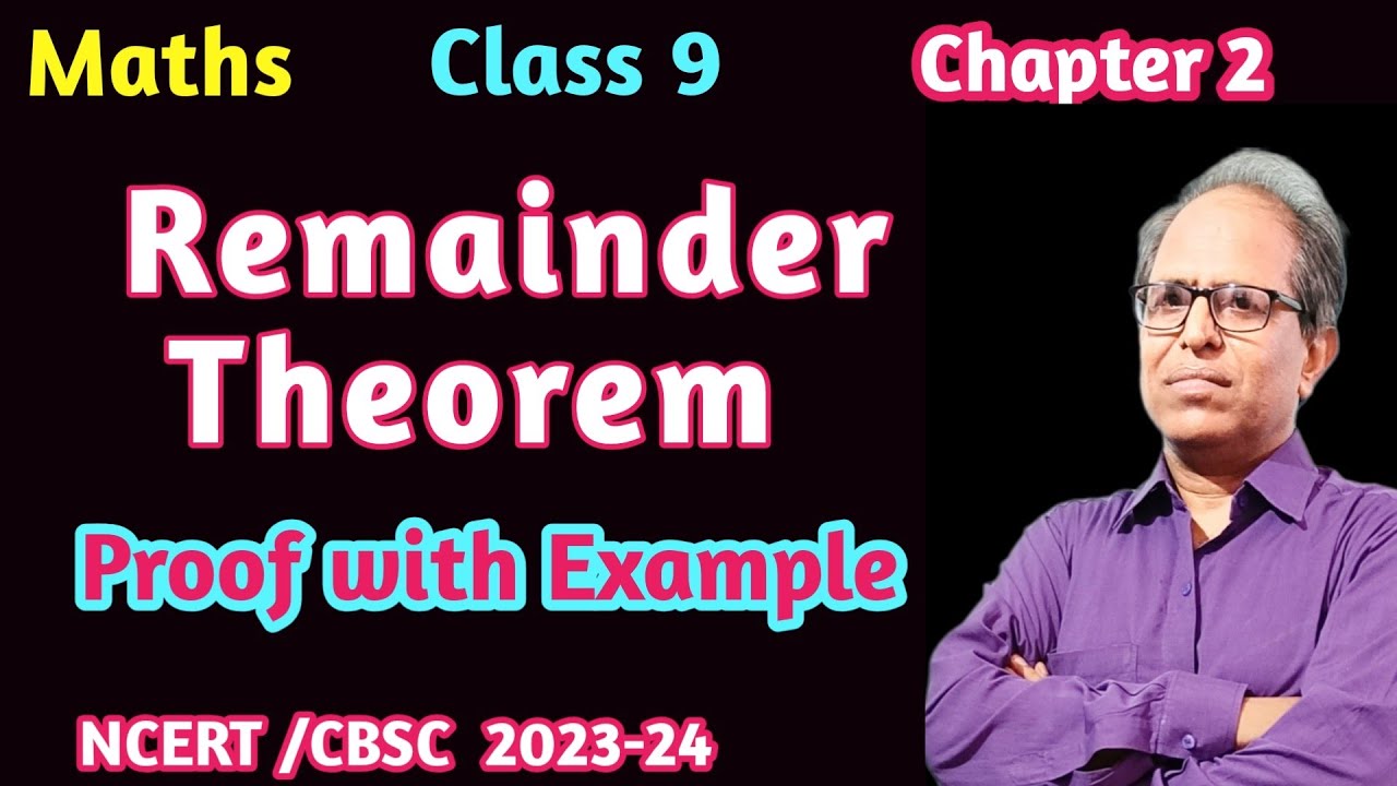 Remainder Theorem Class 9 Maths YouTube remainder-theorem-class-9-maths-youtube