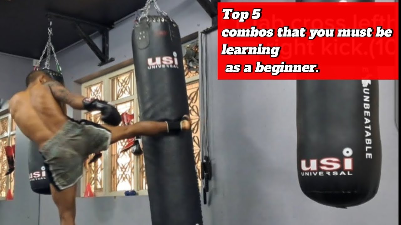 Top 5 Muay Thai Combos for Beginners - YouTube