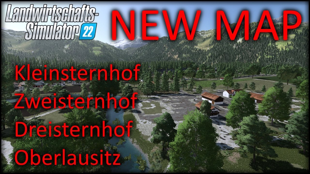 LS22 MAPVORSTELLUNG / Neues Map-Projekt nach der Galgenberg - YouTube