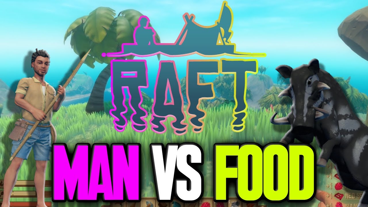 MAN vs WARTHOG vs EAGLE! - Raft - YouTube