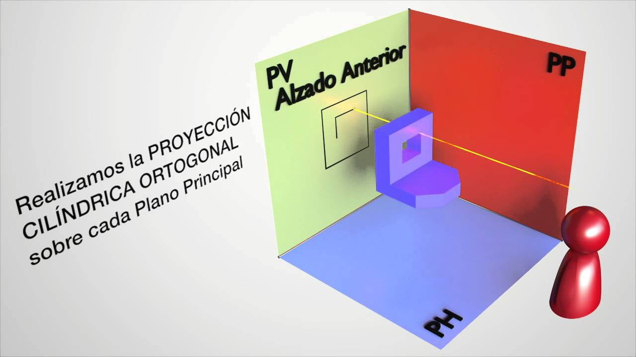 Dibujo Técnico: Introducción al Sistema Diédrico - YouTube