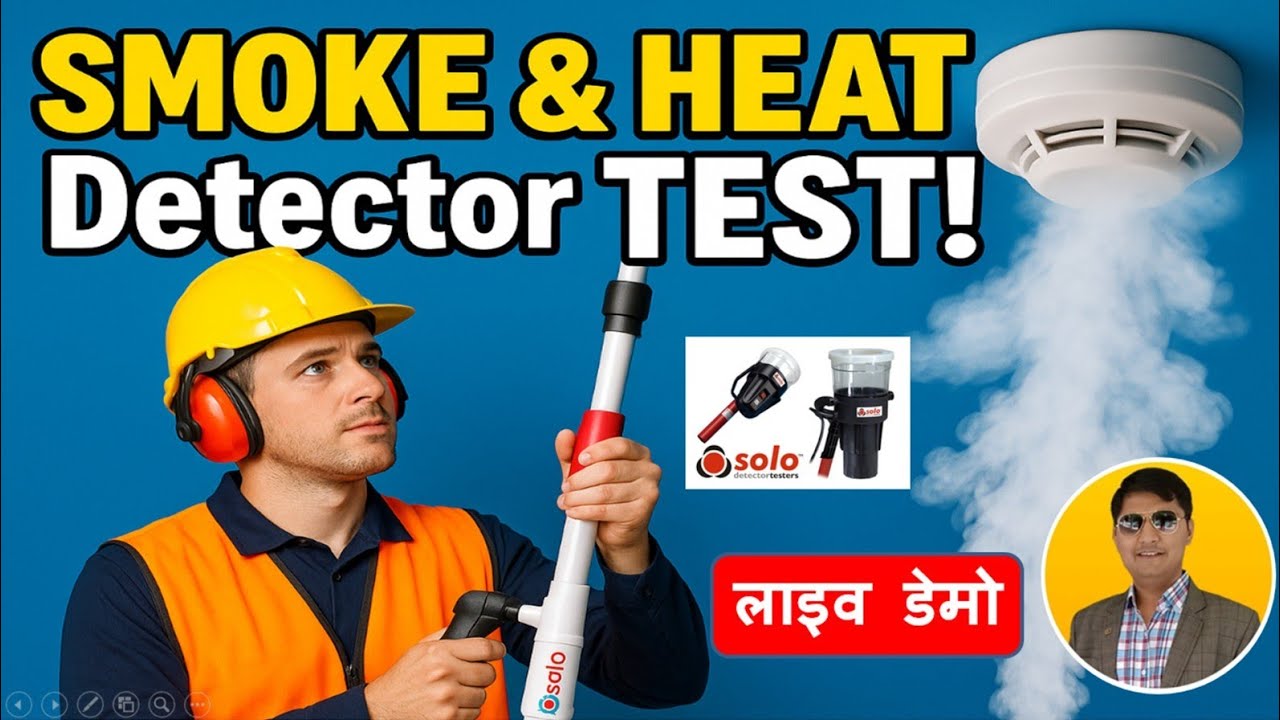 🔥 Fire Detector कैसे टेस्ट करें? | SOLO Kit का Live डेमो | Best Smoke ...