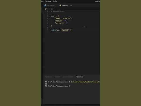 You've Been Accessing Dictionaries Wrong! #python #programming #coding #shorts - YouTube