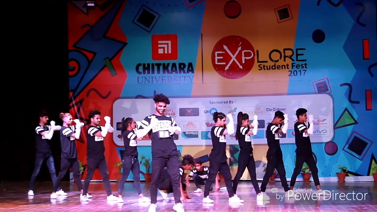 Chitkara Explore fest 2017 Dance video (explore student fest )9 - YouTube