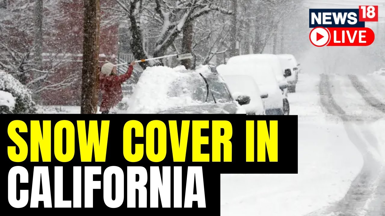 Winter Storm Blankets Southern California In Snow | California ...