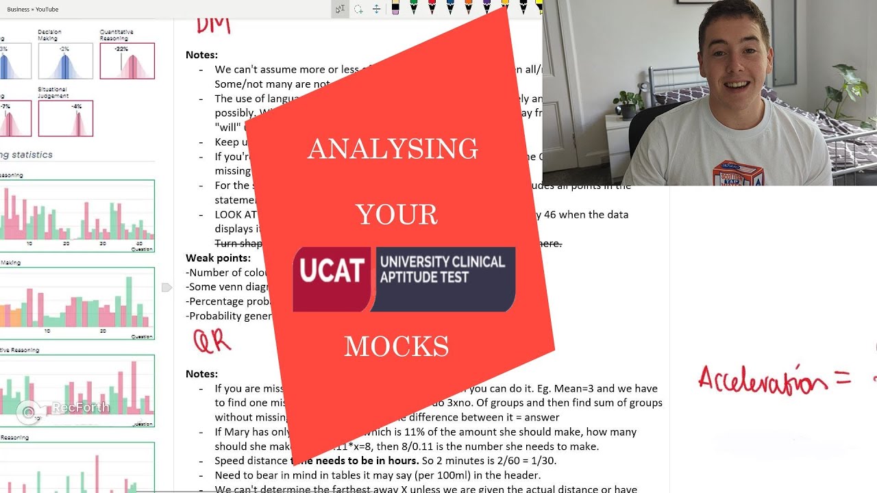 HOW TO: Analyse UCAT Mock Exams for Success - How I Scored Highly (2022 ...