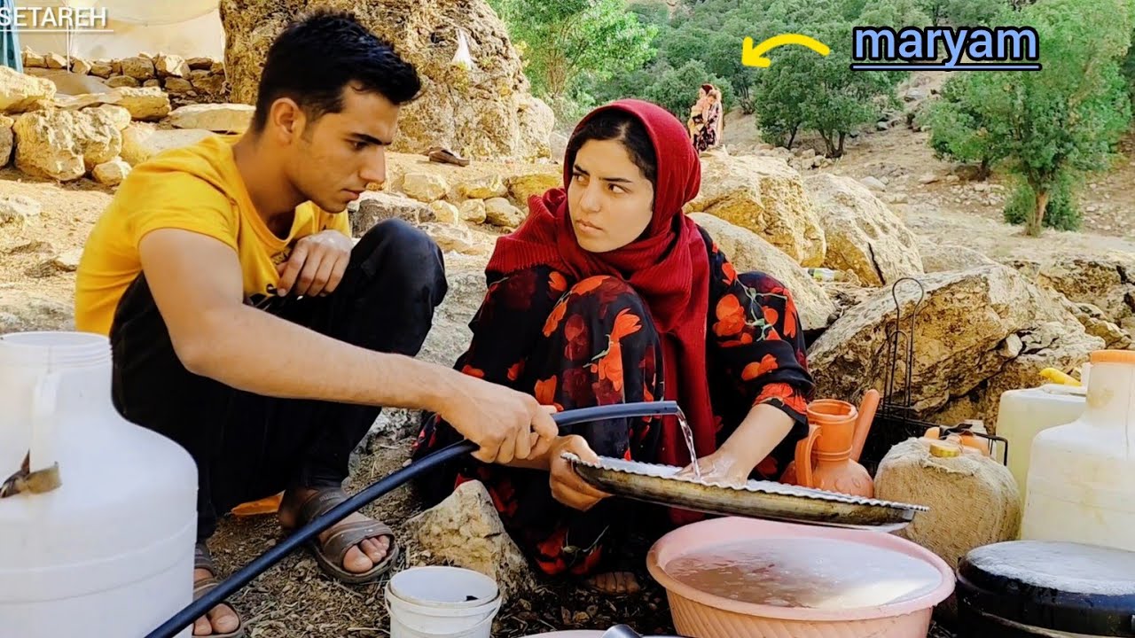 Changes in the life of the star and his family. Maryam and Abbas - YouTube