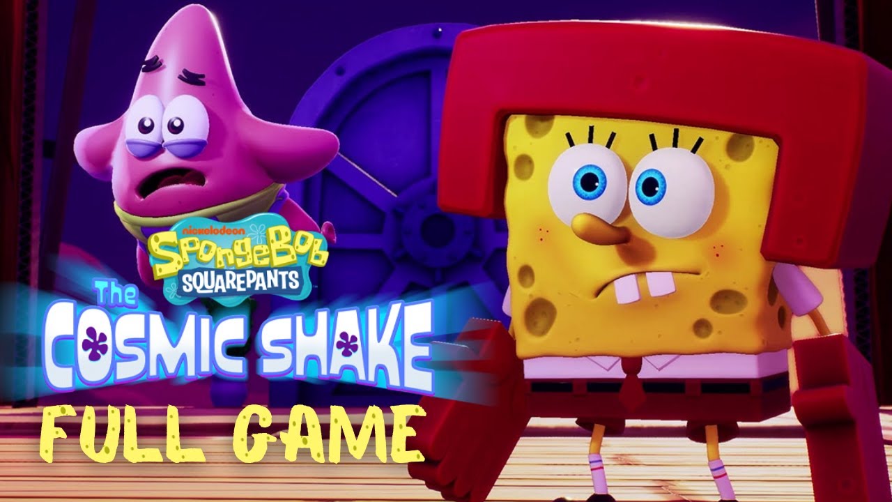 SpongeBob SquarePants The Cosmic Shake - Full Game Walkthrough - No ...