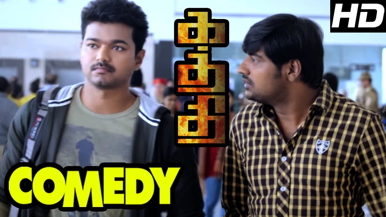 Kaththi full Movie Comedy scenes | Kaththi Comedy | Vijay Comedy ...