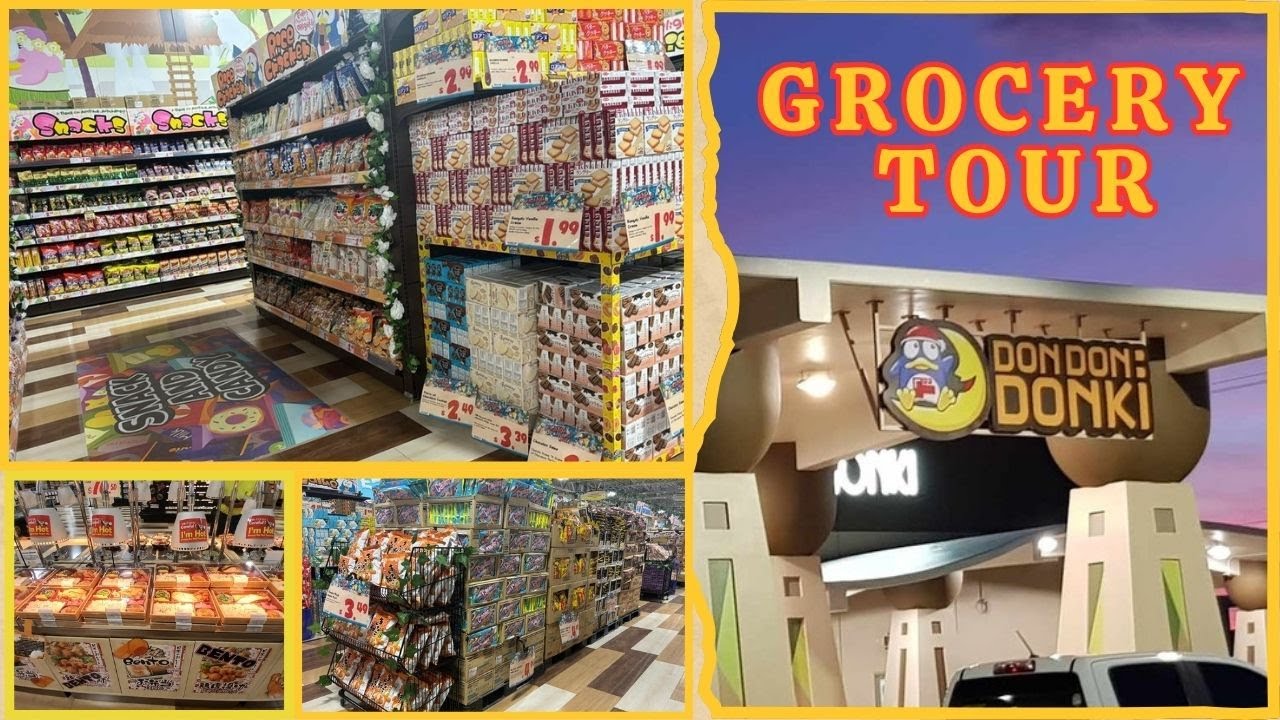 Grocery Tour of DON DON DONKI (Don Quijote) Guam Grand Opening # ...