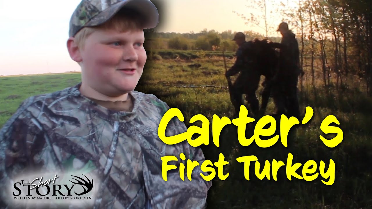 Turkey hunting without a blind - Carter's first successful Minnesota ...