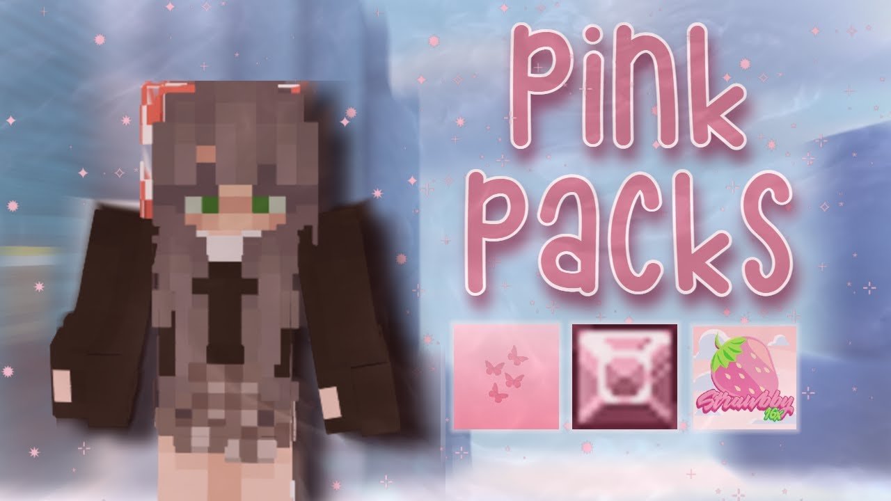 The CUTEST Pink Texture Packs for Bedwars - YouTube