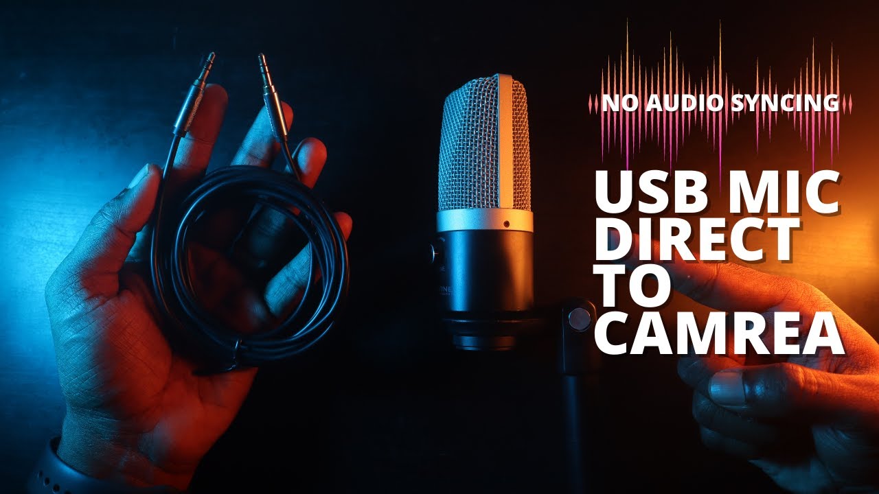 How To Connect USB Microphone Directly To Camera - Easy Way !! - YouTube