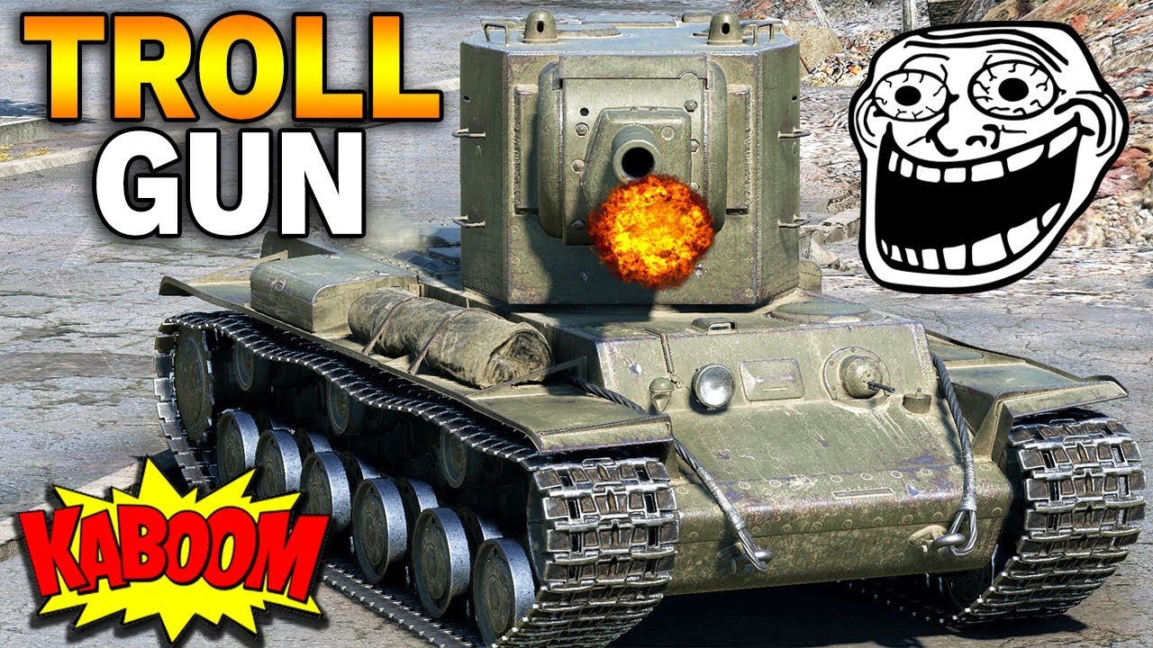 TROLL GUN W WOT - YouTube
