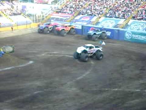 monster jam costa rica 2009 - YouTube