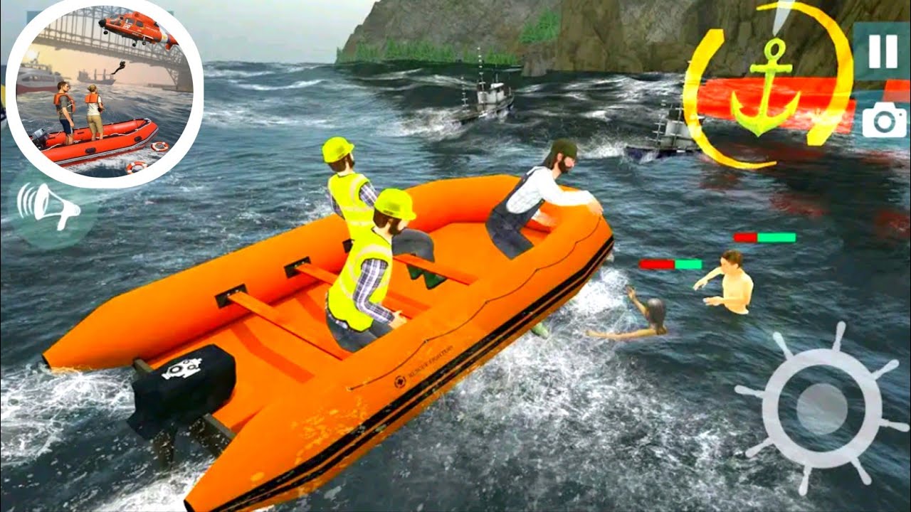 Rescue ship Game Simulator - Android Gameplay - Robixx Gaming - YouTube