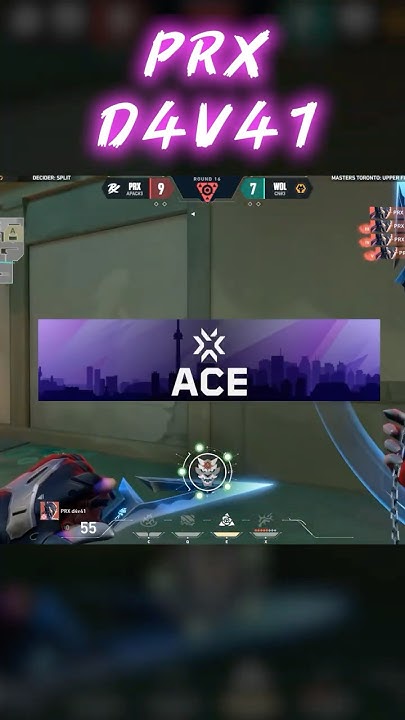 PRX D4V41⚡Is Threat.🤖WOL vs. PRX | VALORANT Masters Toronto - YouTube