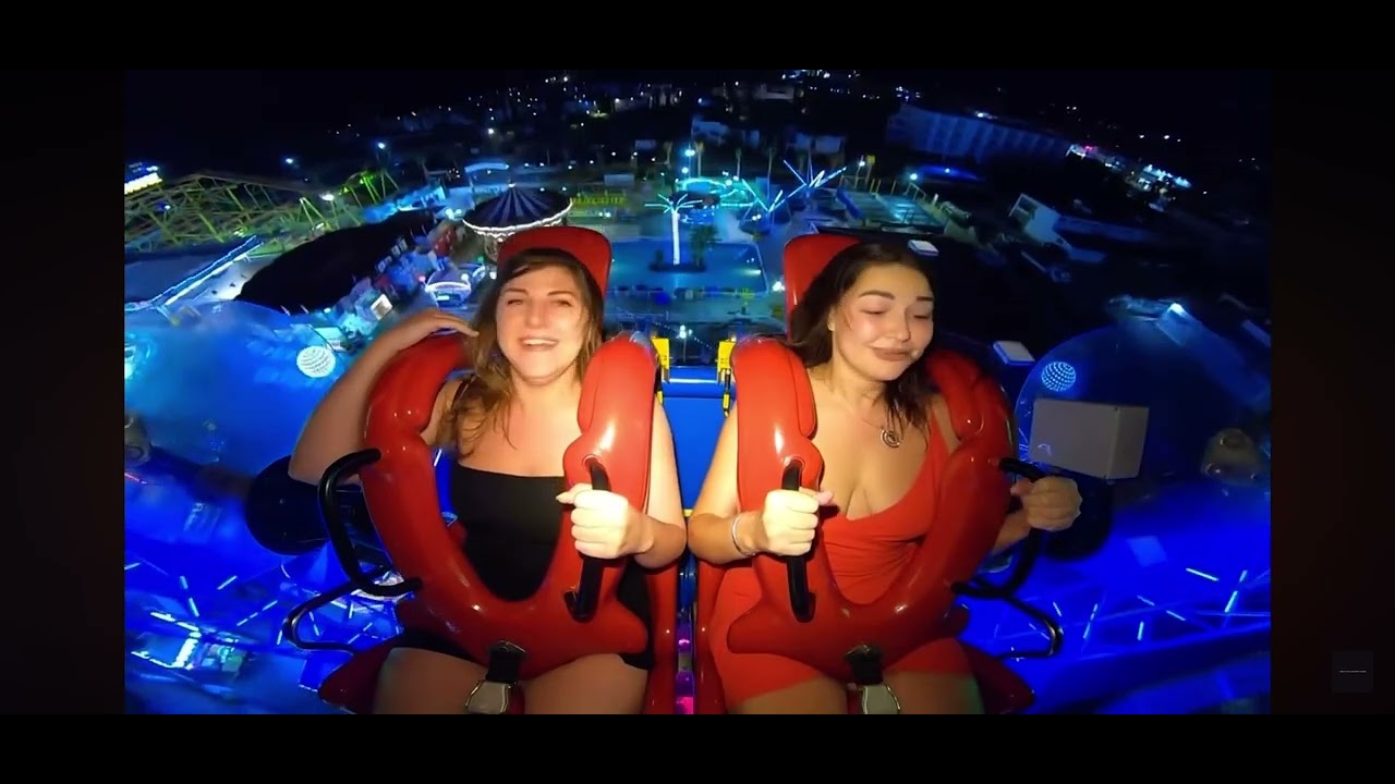 Hot Girl Slingshot Ride Youtube