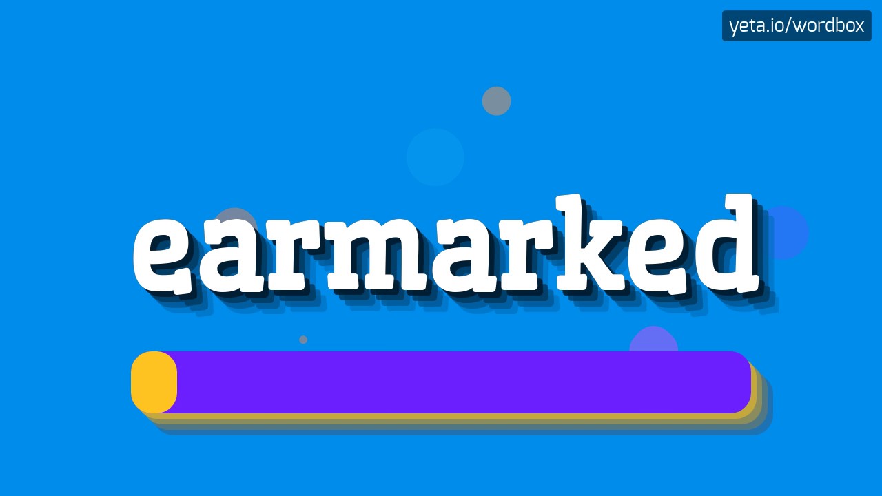 EARMARKED - HOW TO PRONOUNCE IT!? - YouTube