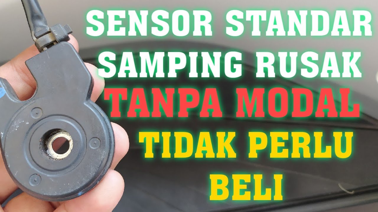 SENSOR STANDAR SAMPING AEROX RUSAK, BETULKAN SENDIRI TANPA MODAL - YouTube