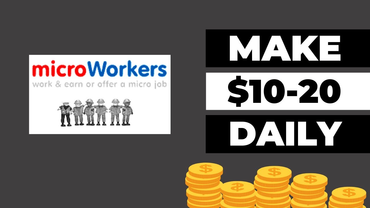 How to Earn Money at Home || Micro worker || 100% pay with PROOF - YouTube