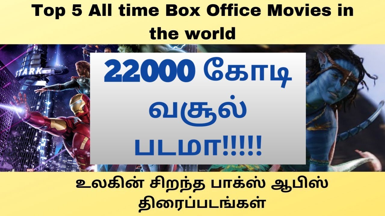 Top 5 Box office Movies in the world-2020 ||உலகின் சிறந்த பாக்ஸ் ஆபிஸ் ...
