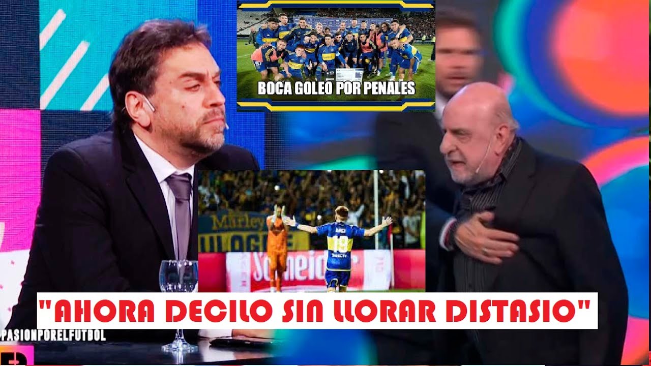 Nico DISTASIO y PERIODISTAS DE RIVER enojados por la VICTORIA de BOCA ...