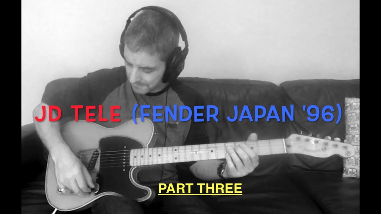 Fender JD Tele ('96) BLUES JAM pt.3 / Guitar demo *Telecaster Tuesday ...