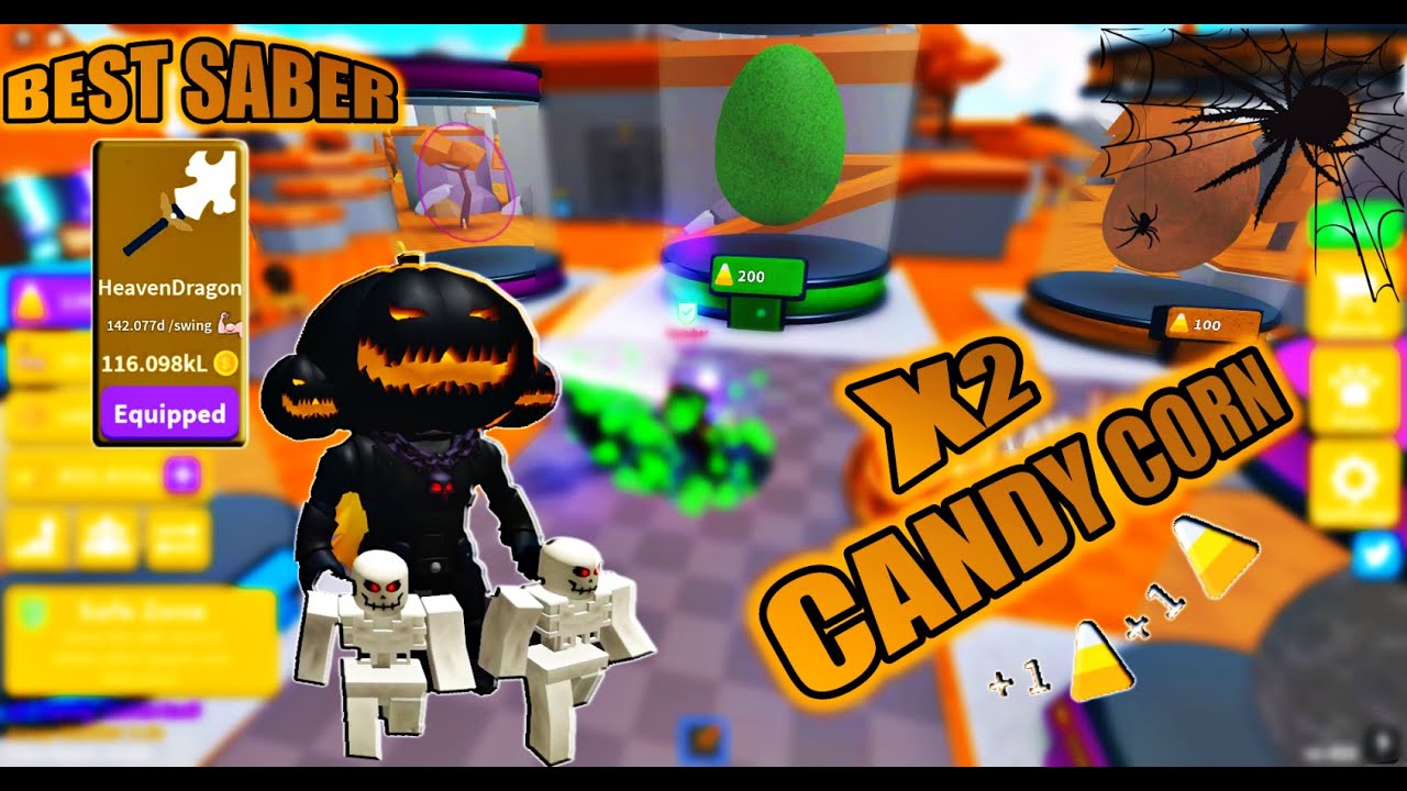 Saber Simulator-X2 Candy Corn!!! - YouTube