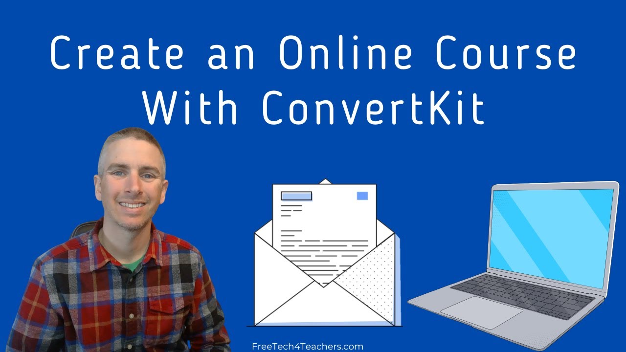 How to Create an Online Course with ConvertKit - YouTube