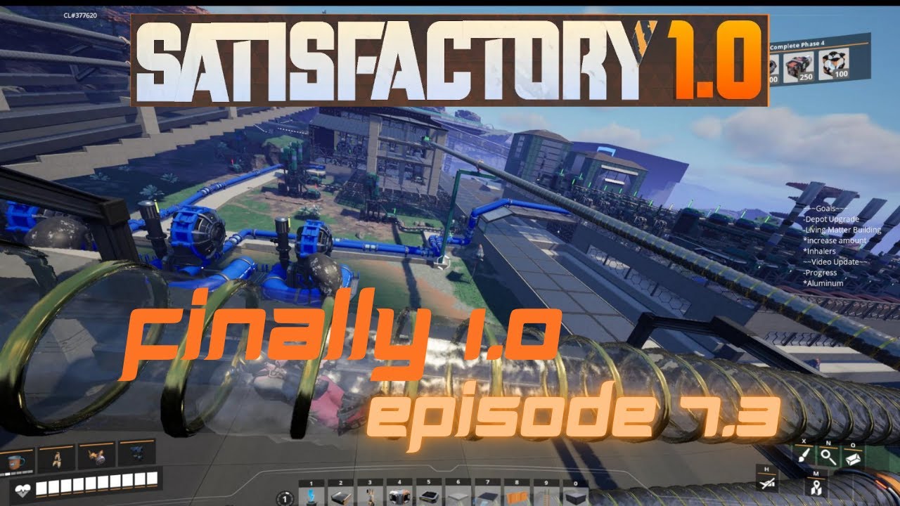 Satisfactory - Blue Crater Update - Ep. 7.3 - YouTube