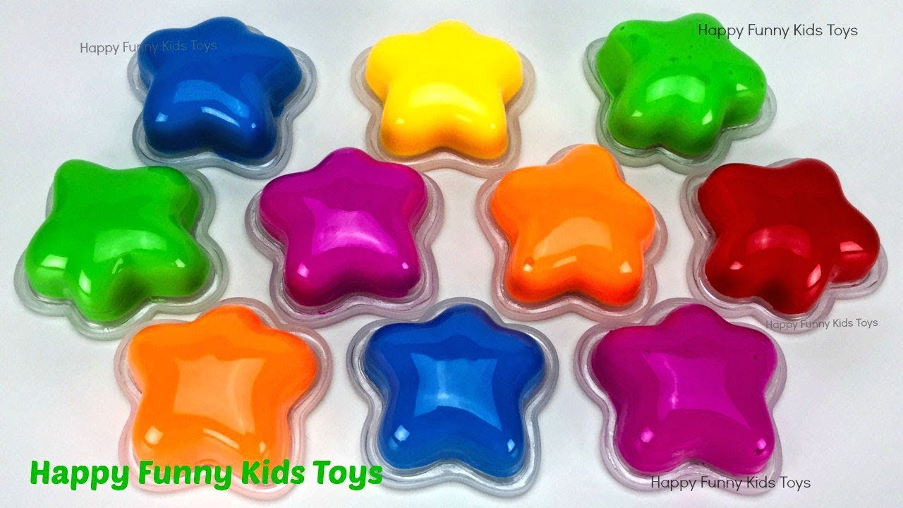 Learn Colors with Gak Slime Surprise Toys - YouTube