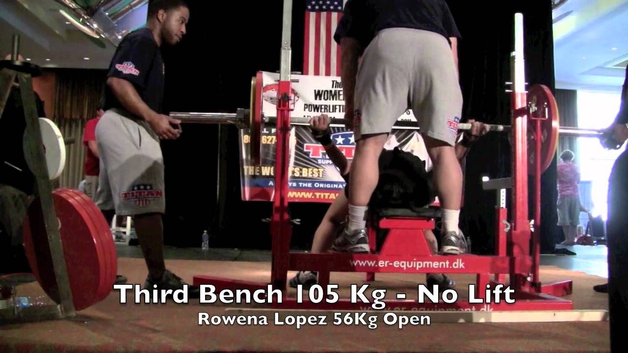 Rowena Lopez at USAPL 2011 Women's Nationals - YouTube