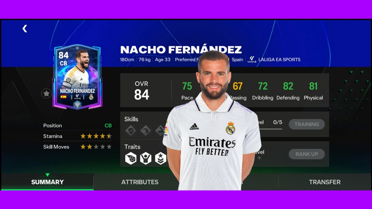 Nacho Fernandez packing in fc mobile24.#fcmobile #fifamobile #gaming # ...