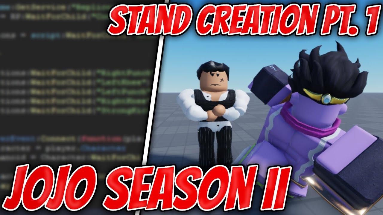ROBLOX JoJo Game II #4 | Starting With The Stands - YouTube