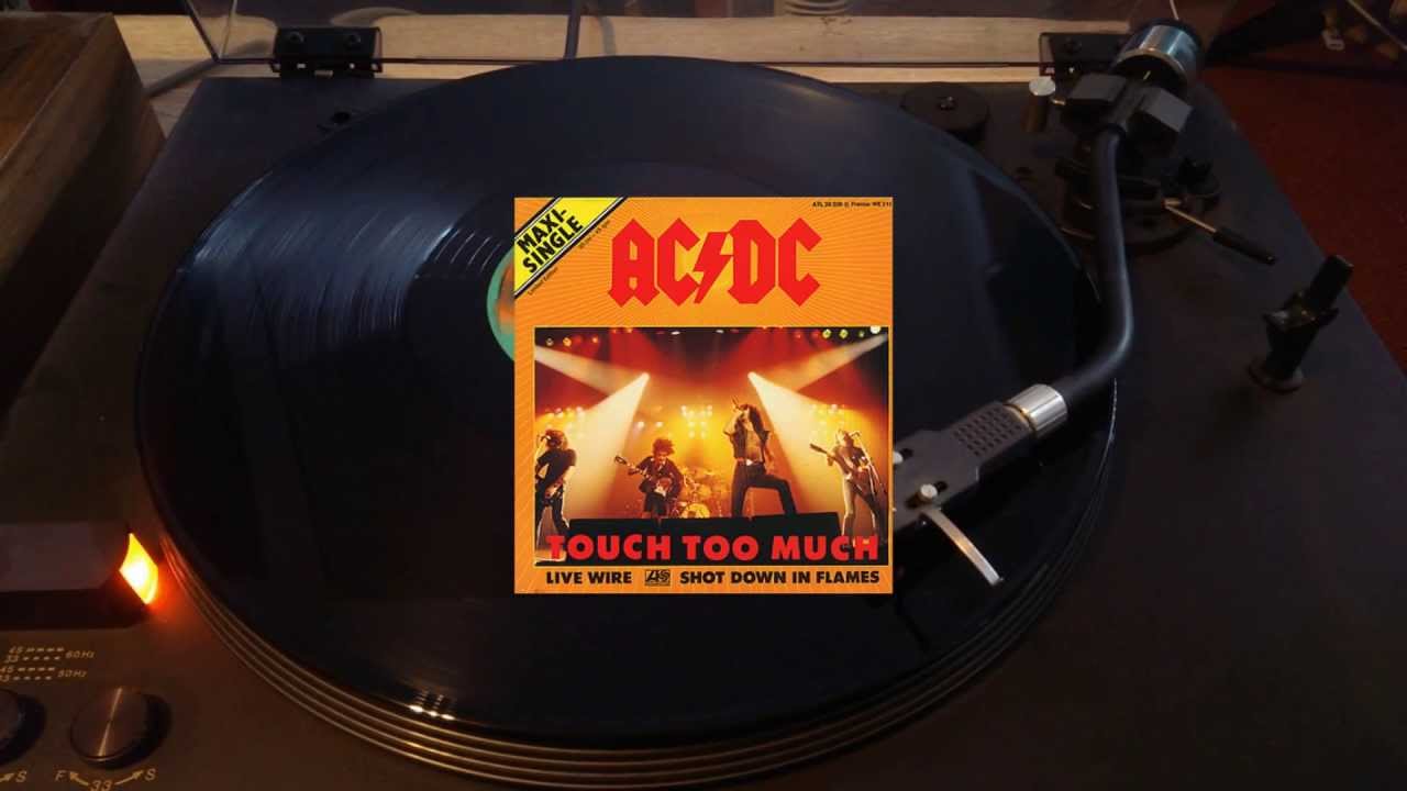 ACDC Touch Too Much Vinyl [HD] - YouTube