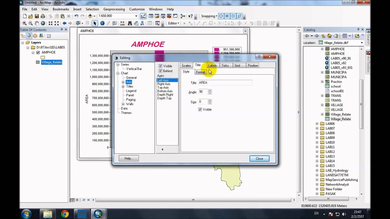 บทที่2 การสร้างความสัมพันธ์ระหว่างตาราง (Join & Relate) - YouTube