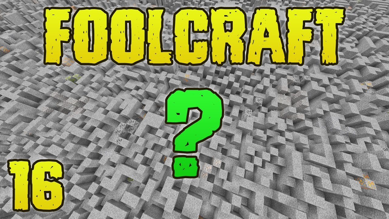 FoolCraft Modded Minecraft 16 The Wastelands Fortress Begins! - YouTube