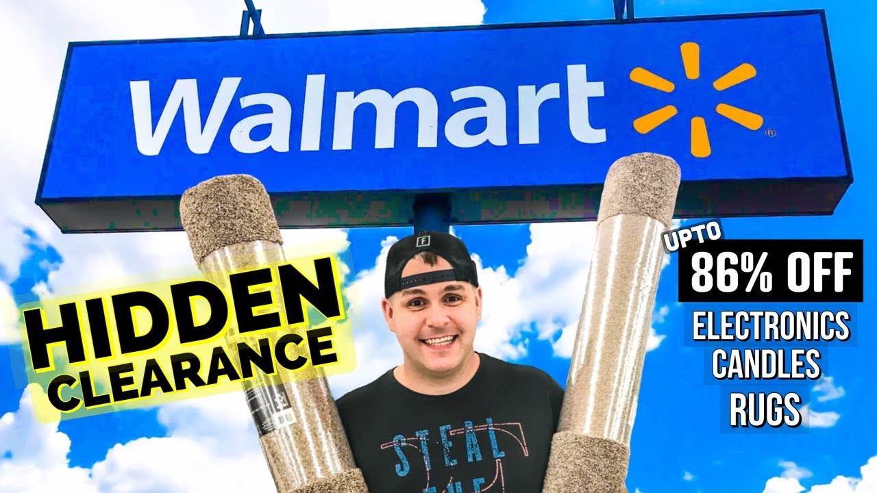 Quick! Walmart HIDDEN Clearance Story! (86% OFF Electronics) - YouTube