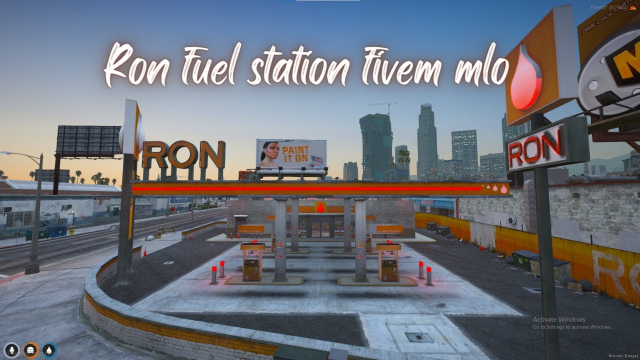Ron fuel station fivem | Fivem Mods | Interior & map for Roleplay ...