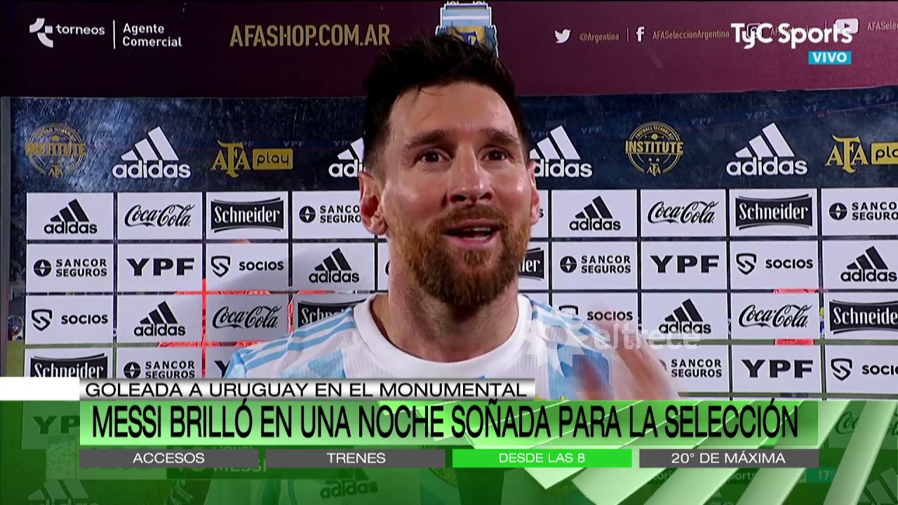MESSIENTO FELIZ: Mirá la emoción y la alegría de Messi por jugar de ...