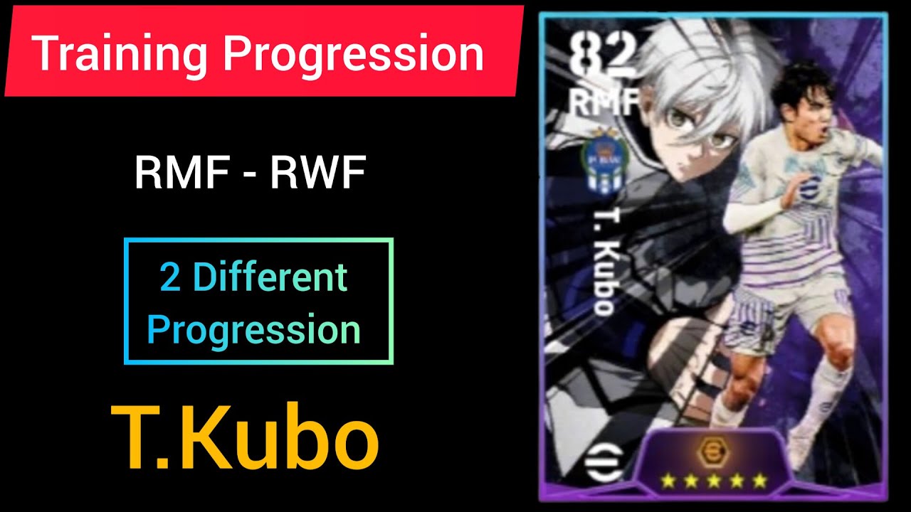 T. Kubo Max Blue Lock Collaboration Player Training Progression - YouTube