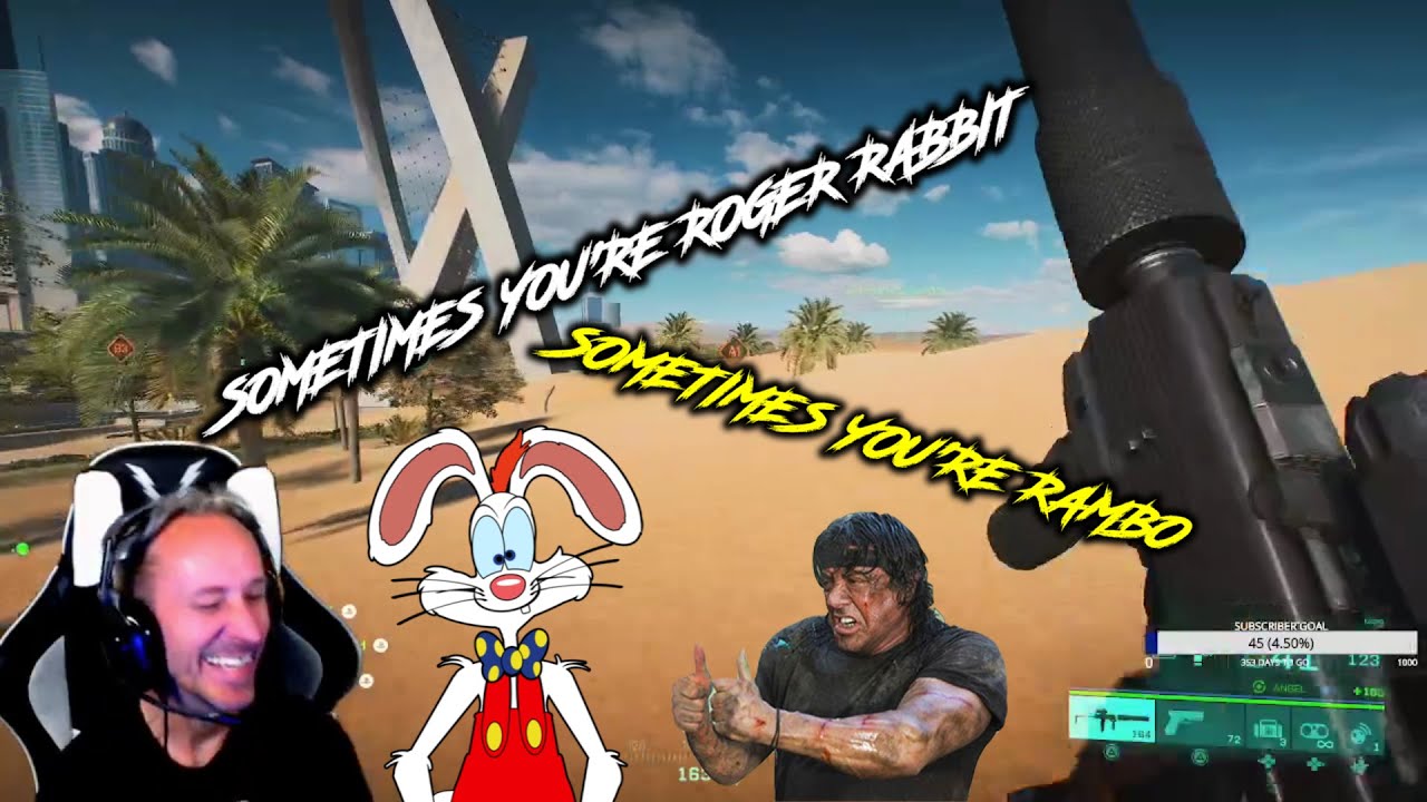 Battlefield 2042 Rambo or Roger Rabbit - YouTube