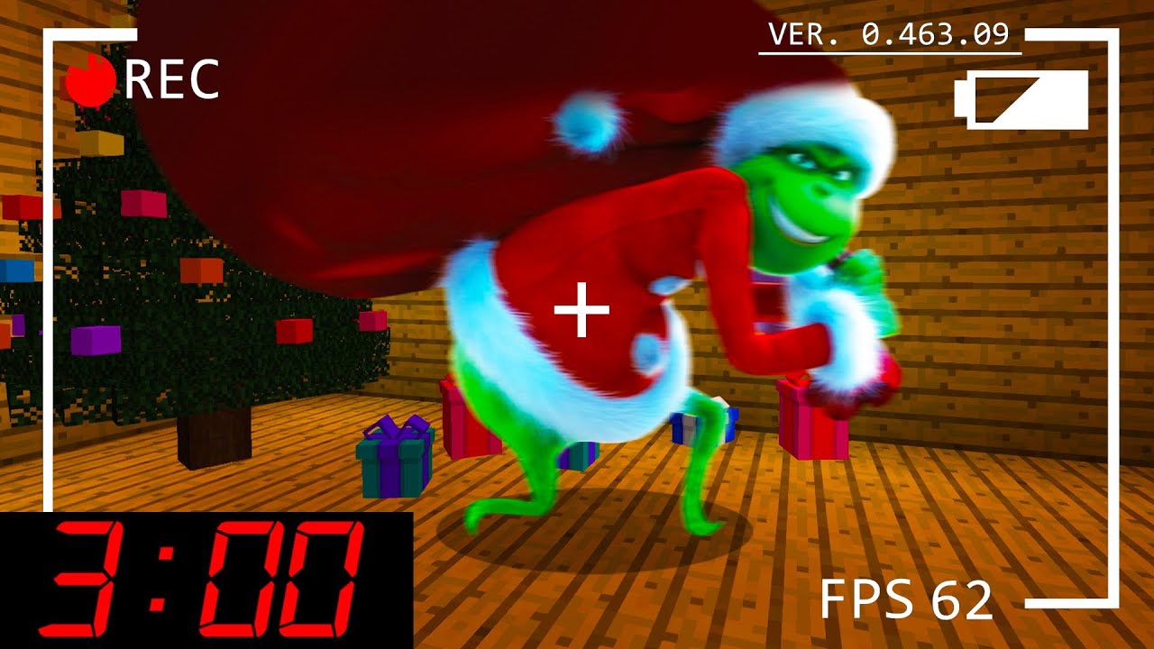 I CAUGHT THE GRINCH ON CAMERA AT 3AM!!(Ps3/Xbox360/PS4/XboxOne/PE/MCPE ...