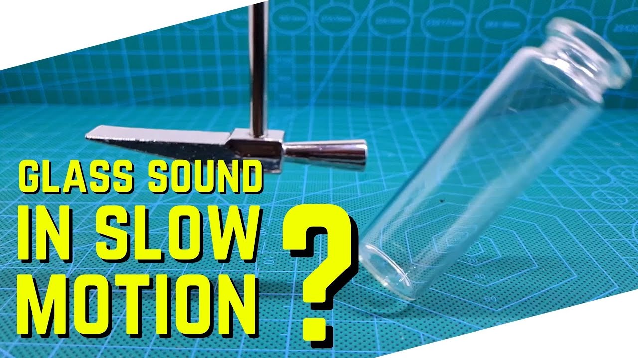 Cling sound in slow motion. Relaxing sound of hitting glass cups and ...