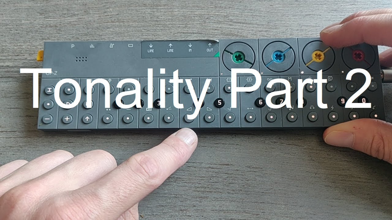 OP-Z Step Components: Tonality (continued) - YouTube
