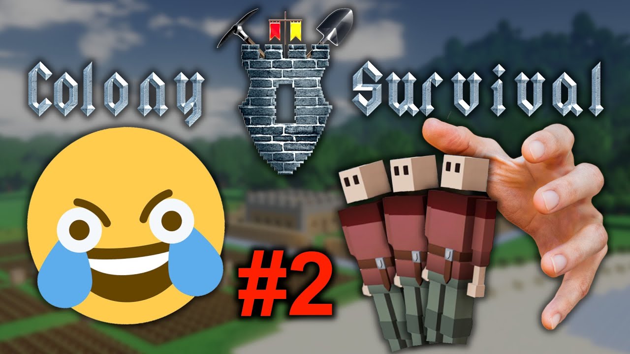 temu minecraft (colony survival) - new beginnings - YouTube