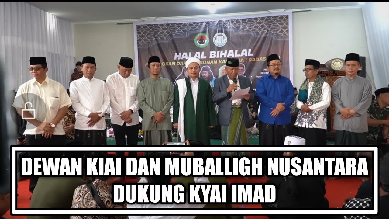 Kami Mendukung Kyai Imaduddin Utsman Untuk Terus Mengkaji Silsilah ...