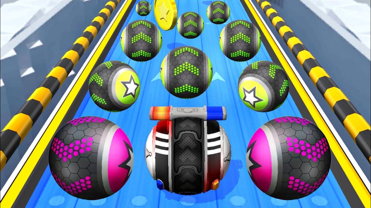 Going Balls Race_Police Light Balls_All Level_New Update Gameplay - YouTube